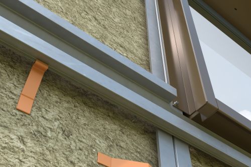 eClips HL Rainscreen cladding support system - Maple